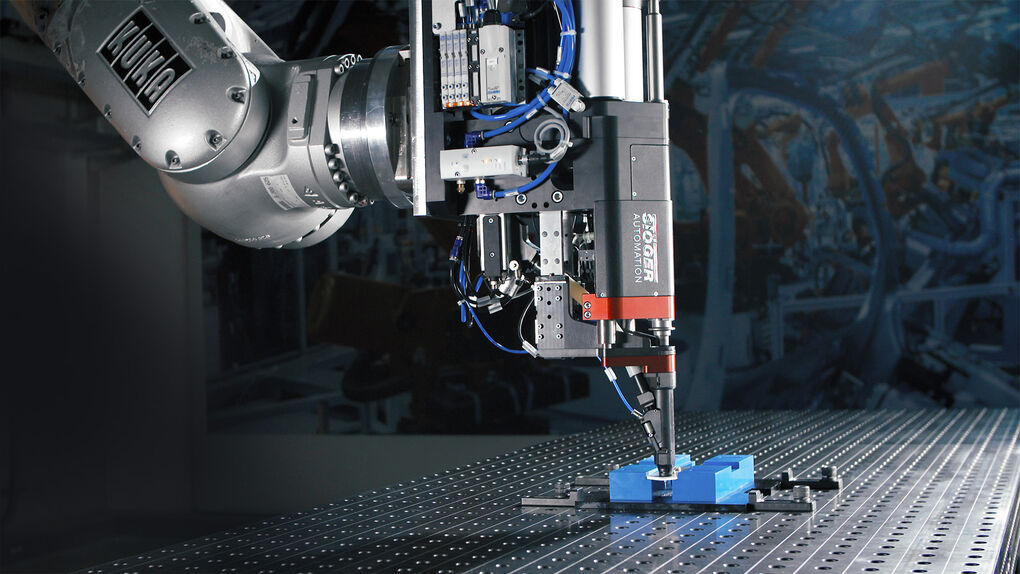 Automatic screwdrivers for flowdrilling screws - Stöger Automation
